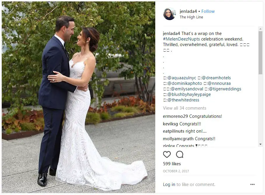 ESPN's Jen Lada In Marital Bliss With Husband! Another Shot To Married Life