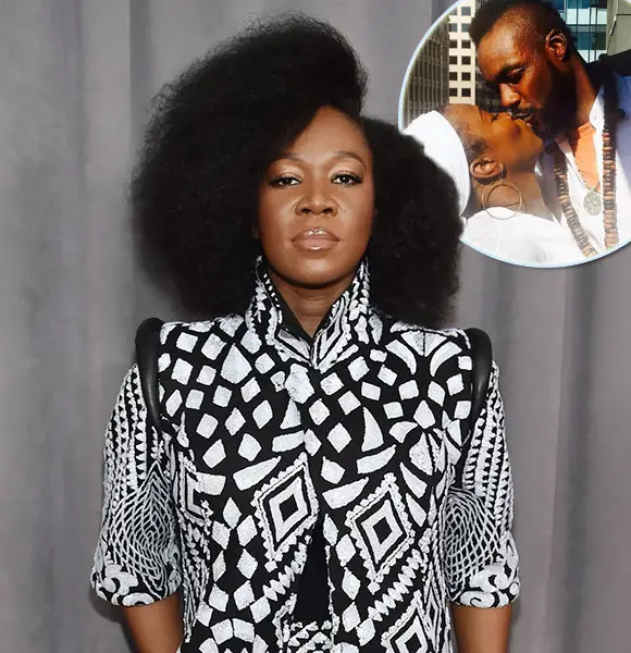 India Arie Blooming With Husband-Like Figure and Family