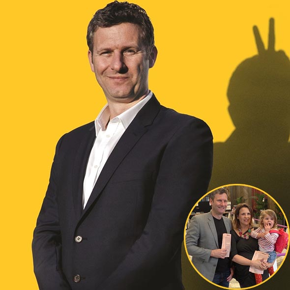Comedian/Journalist, Adam Hills: Life With Opera Singer Wife and 2 Children