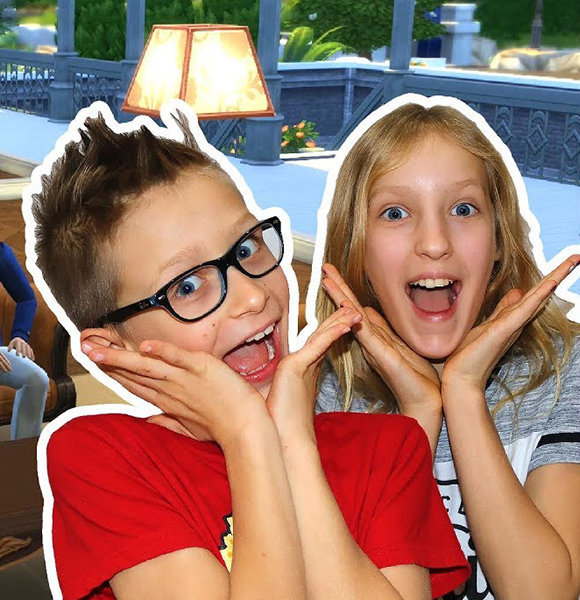 RonaldOMG Relishes with Family and Only Sibling at Young Age