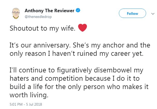 Anthony Fantano Wife, Net Worth, Tour Details, Family, 2019