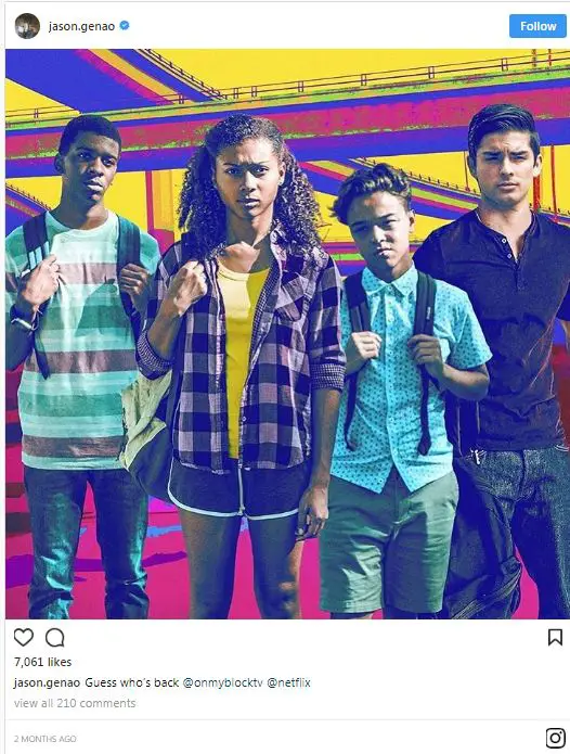Jason Genao Bio: On My Block Actor Details - Age, Height, Parents ...