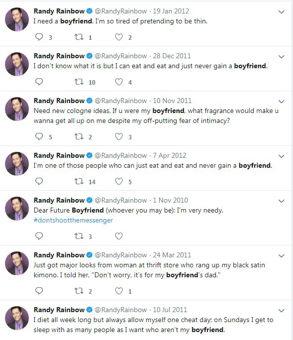 Randy Rainbow, Out Gay Man's Partner & Dating Status - Finally Discussed